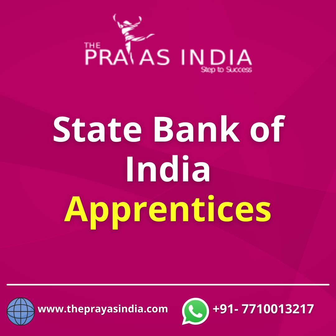SBI Apprentices The Prayas India SBI Apprentices The Prayas India