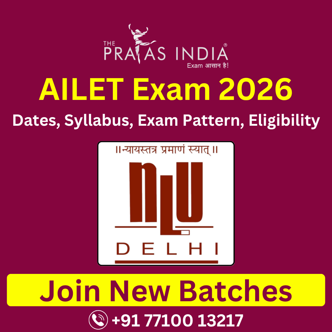 AILET Exam 2026 - The Prayas India
