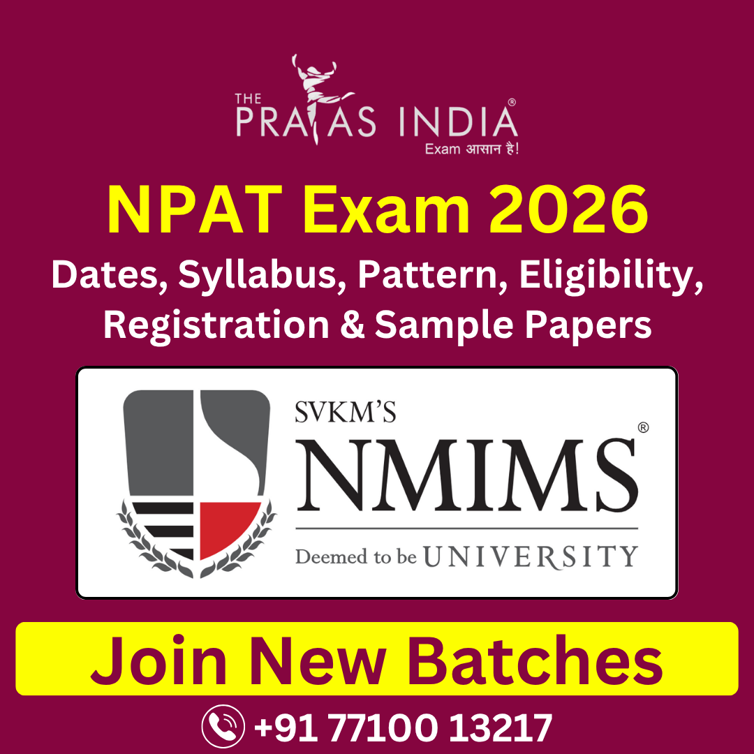 NPAT Exam 2026 - The Prayas India