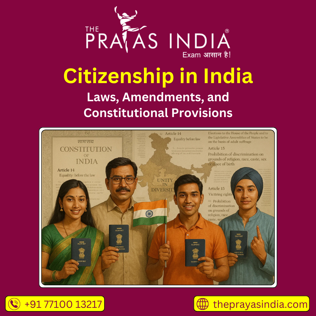 Citizenship in India - The Prayas India