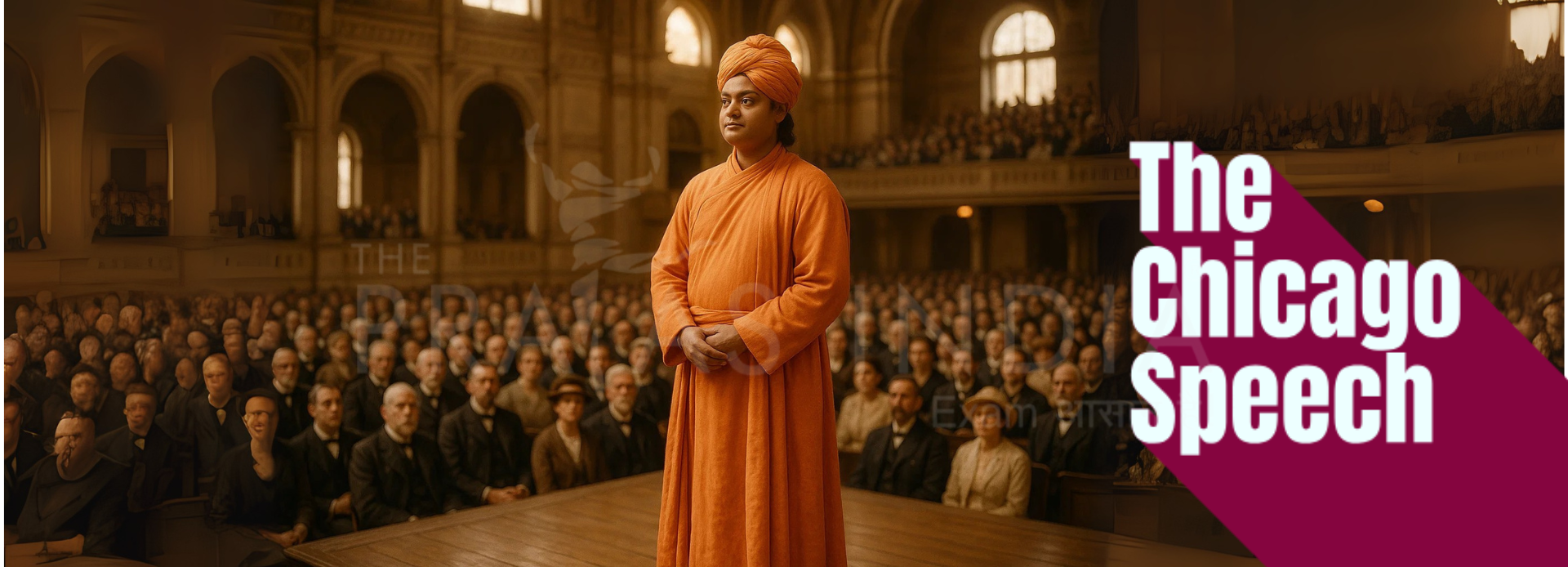 The Chicago Speech - A great speech by Swami Vivekananda Ji
