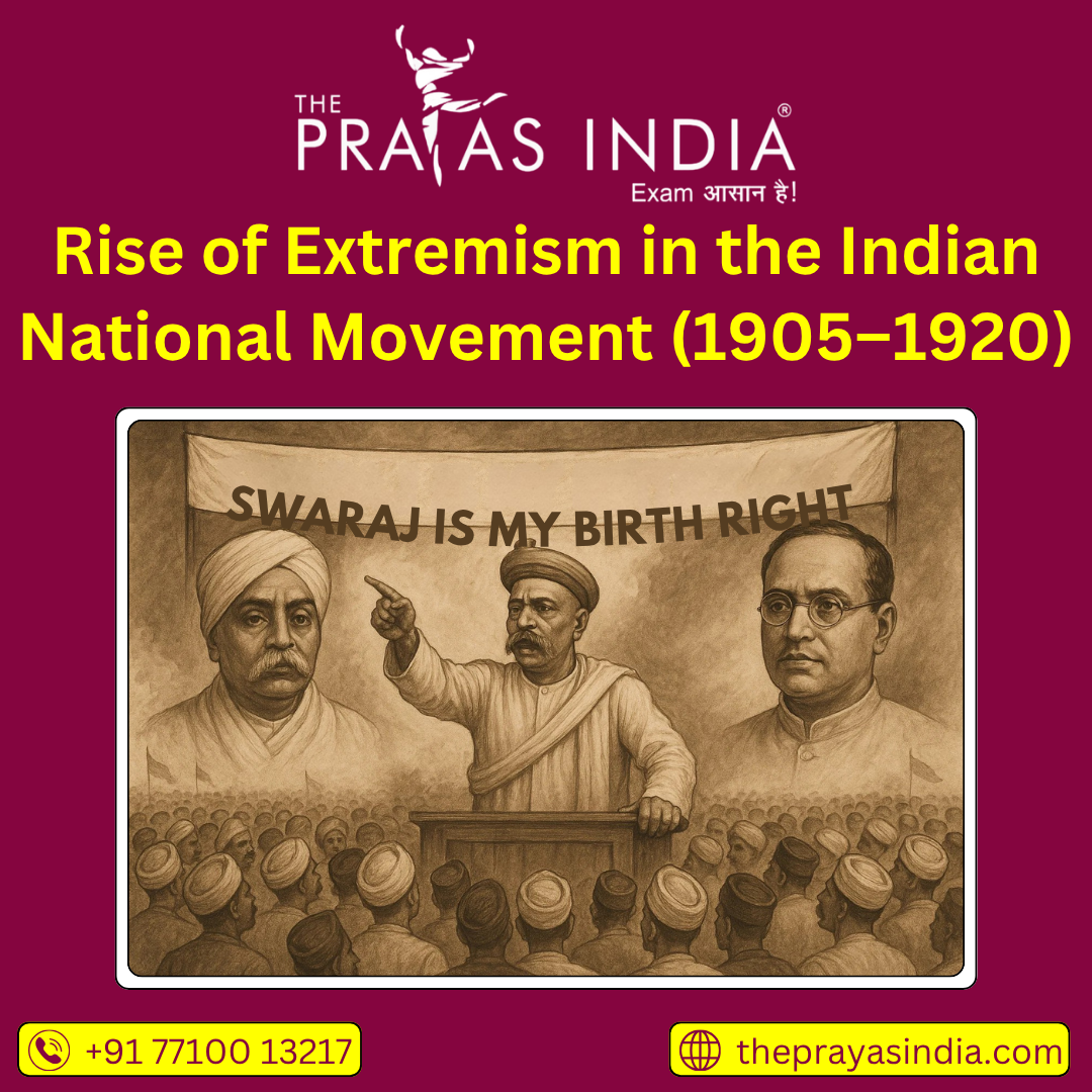 Rise of Extremism in the Indian National Movement (1905–1920)