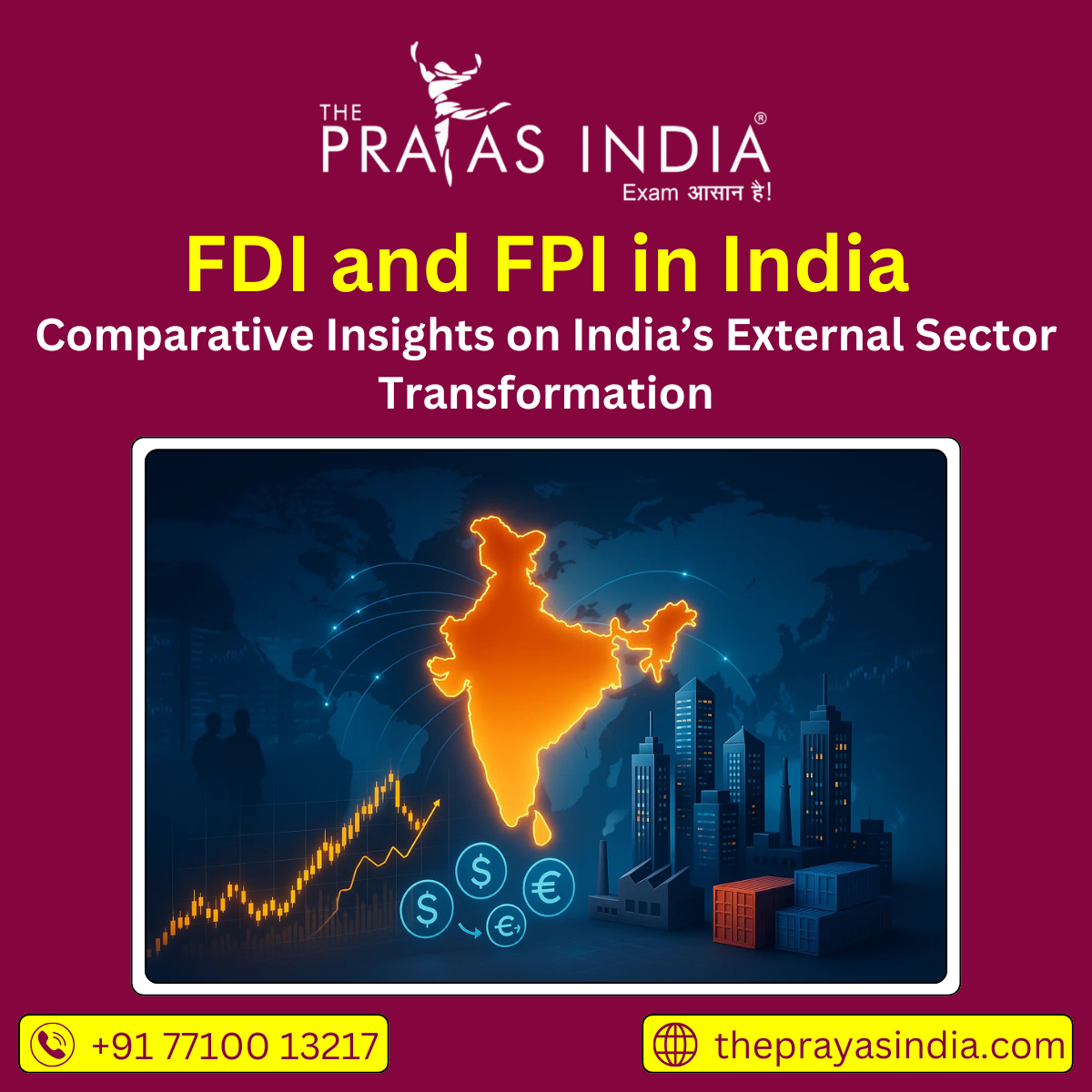 FDI and FPI in India - The Prayas India