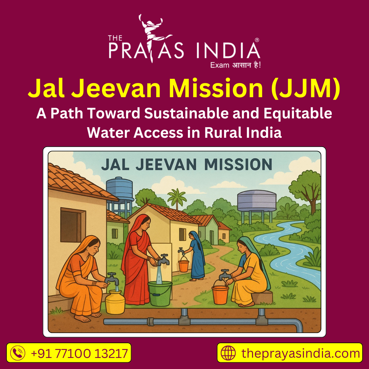 Jal Jeevan Mission (JJM) - The Prayas India