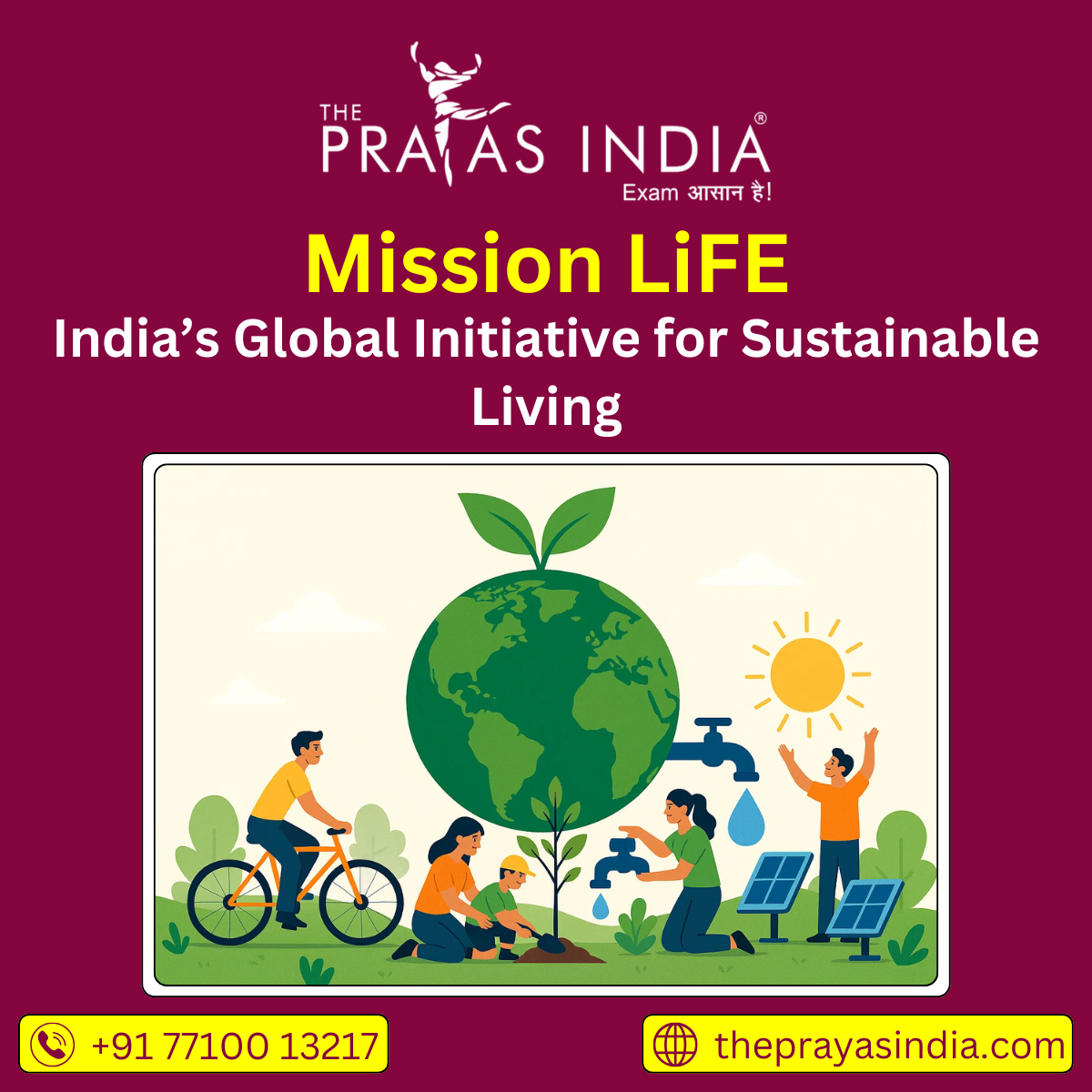 Mission LiFE - The Prayas India