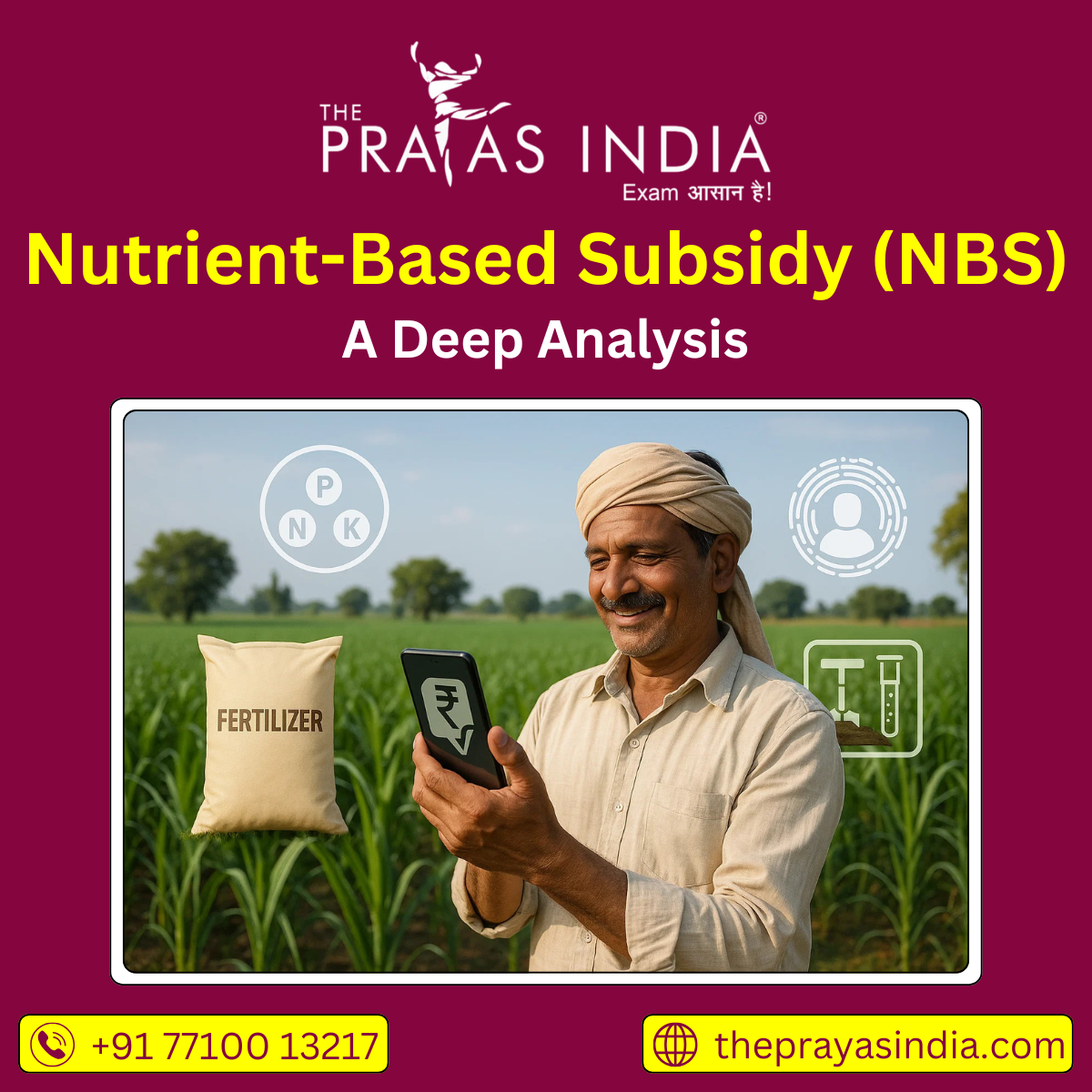 Nutrient Based Subsidy (NBS) Scheme - The Prayas India