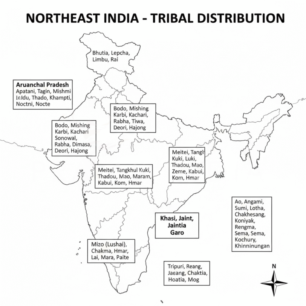 Major Tribes in India - The Prayas India