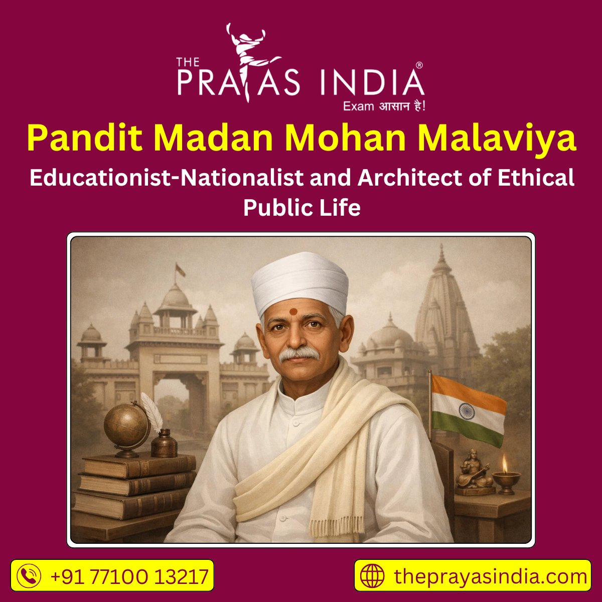 Pandit Madan Mohan Malaviya - The Prayas India