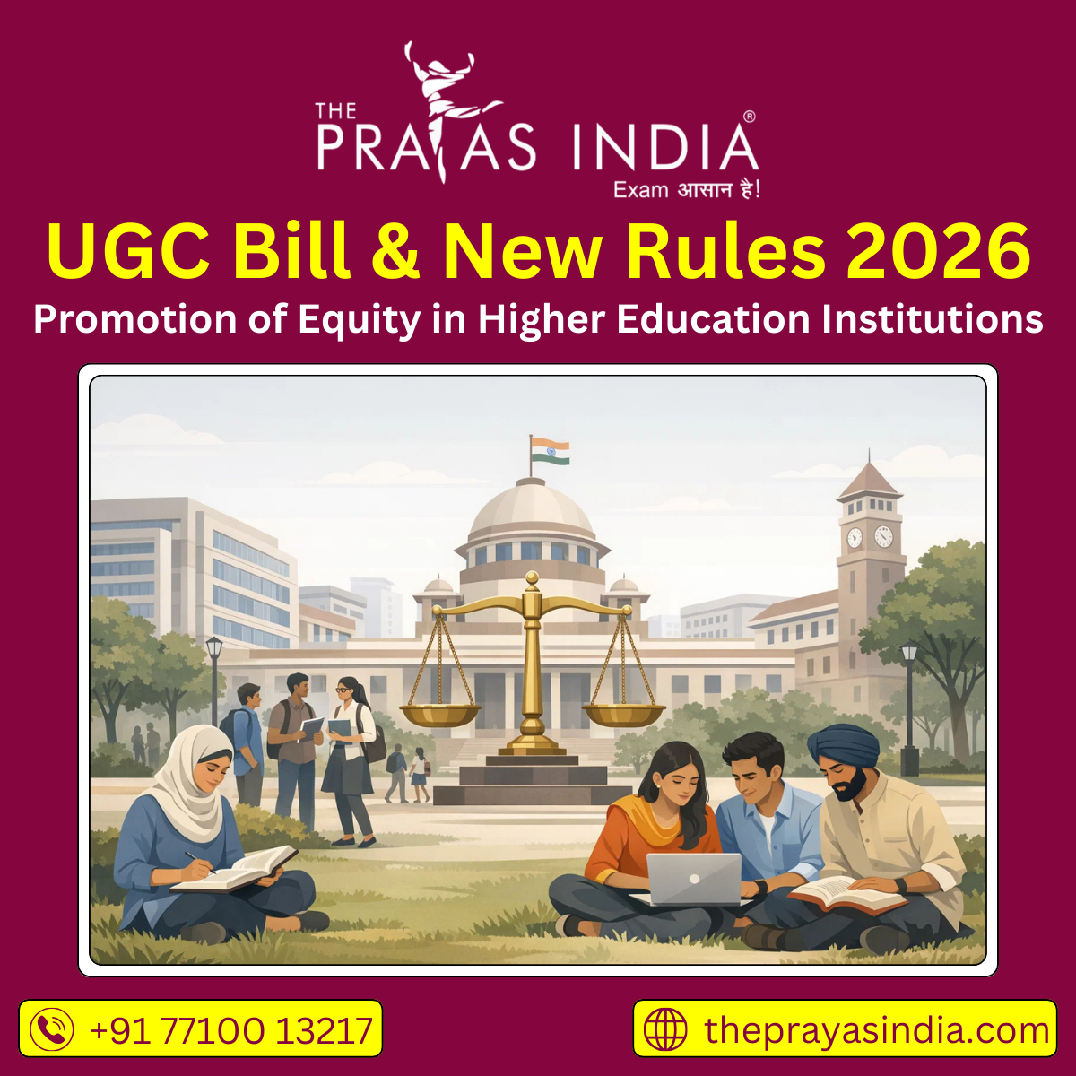 UGC Bill & New Rules 2026 - The Prayas India