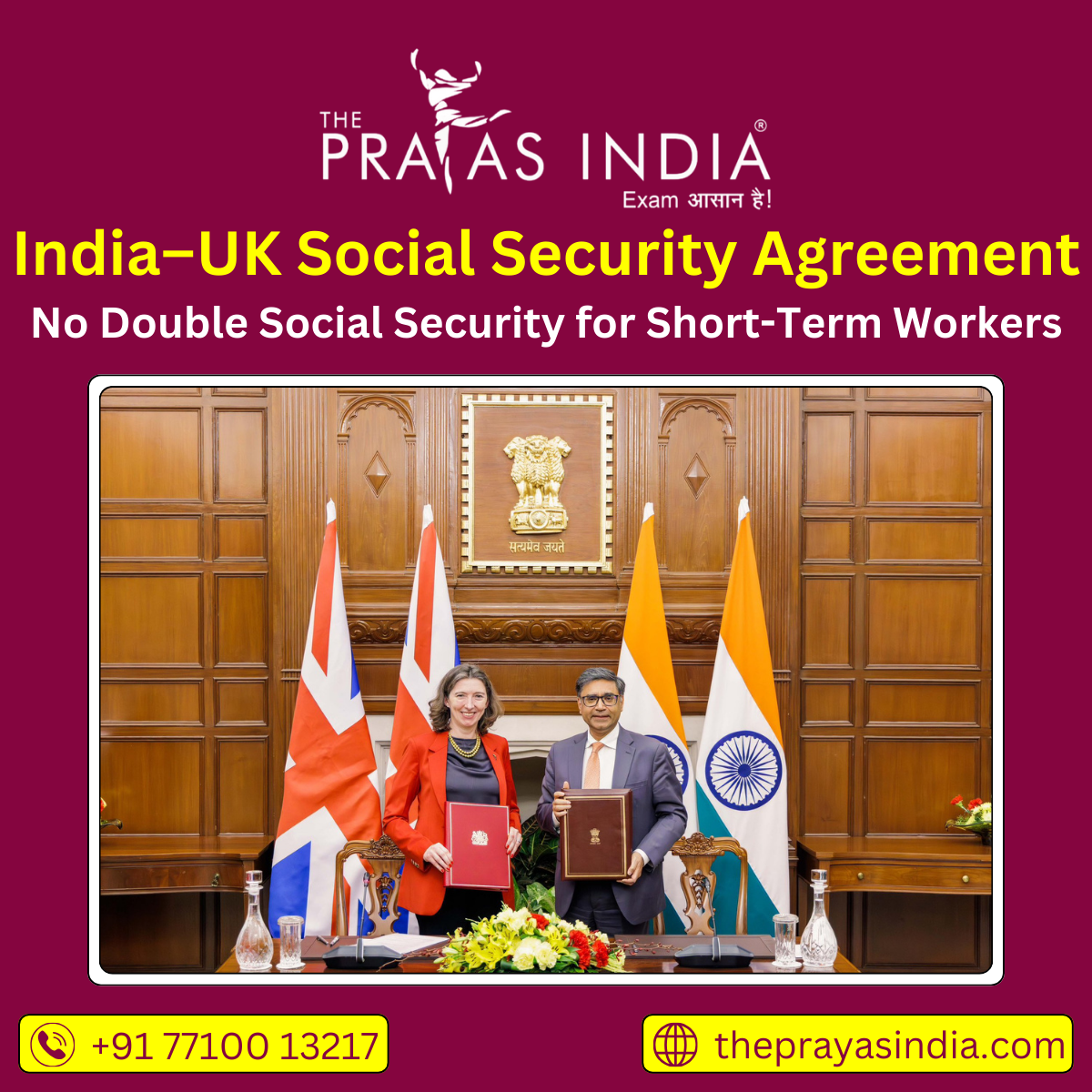 India–UK Social Security Agreement (SSA) - The Prayas India