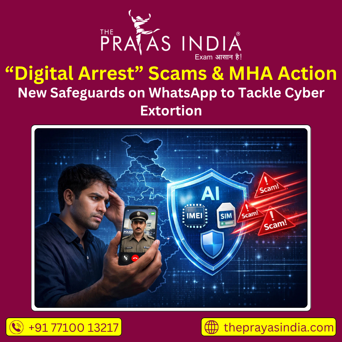“Digital Arrest” Scams & MHA Action - The Prayas India